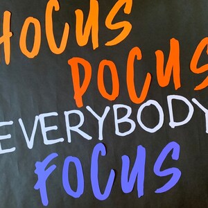 Bulletin Board or Door Decor Die Cut Cardstock Letters for School ...