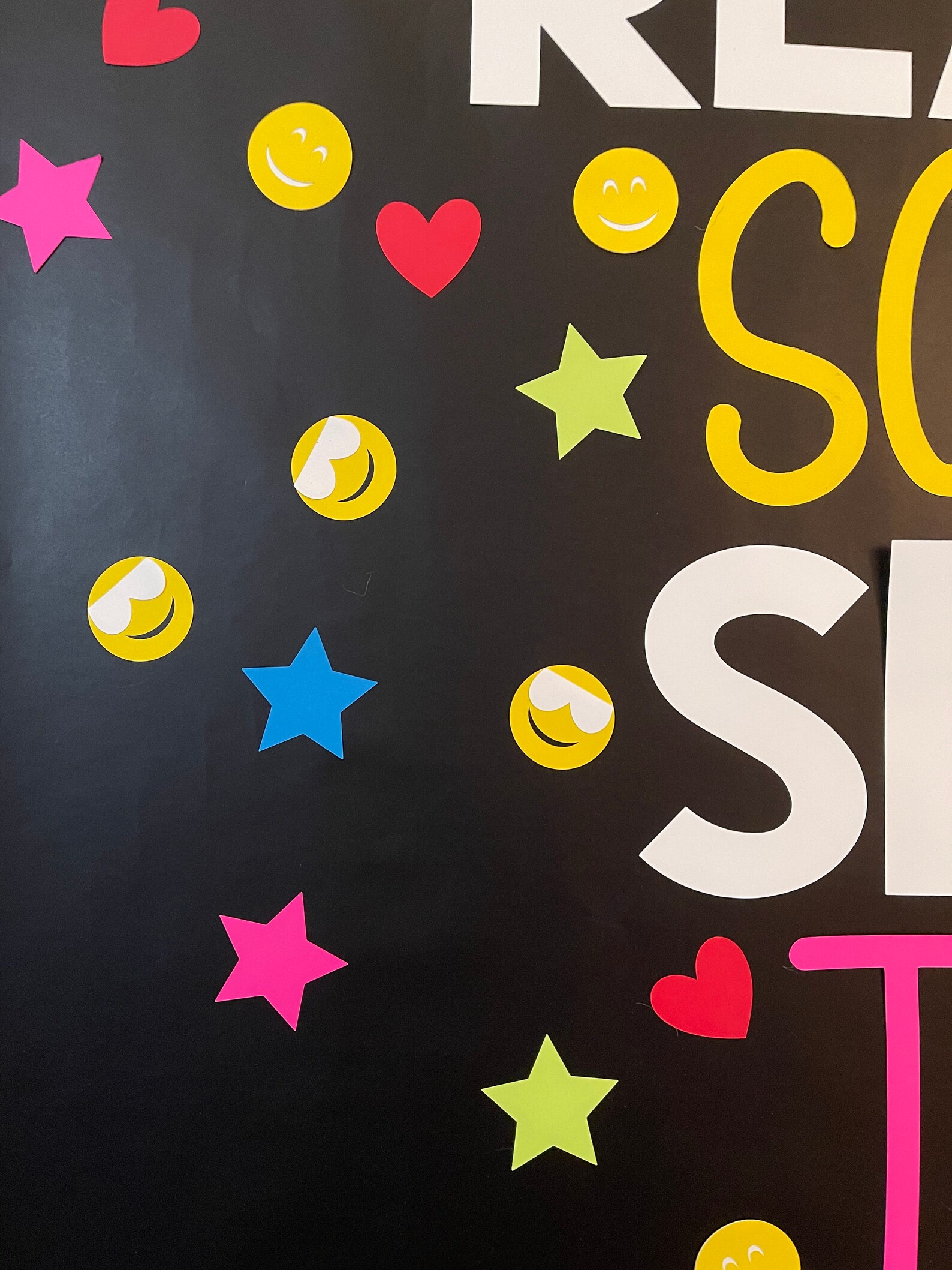 Bulletin Board or Door Decor Die Cut Cardstock Letters for | Etsy