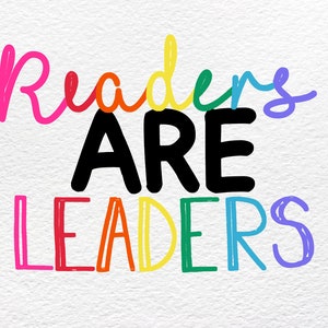 Readers Are Leaders - Bulletin Message Board Die Cut Cardstock Letters ...
