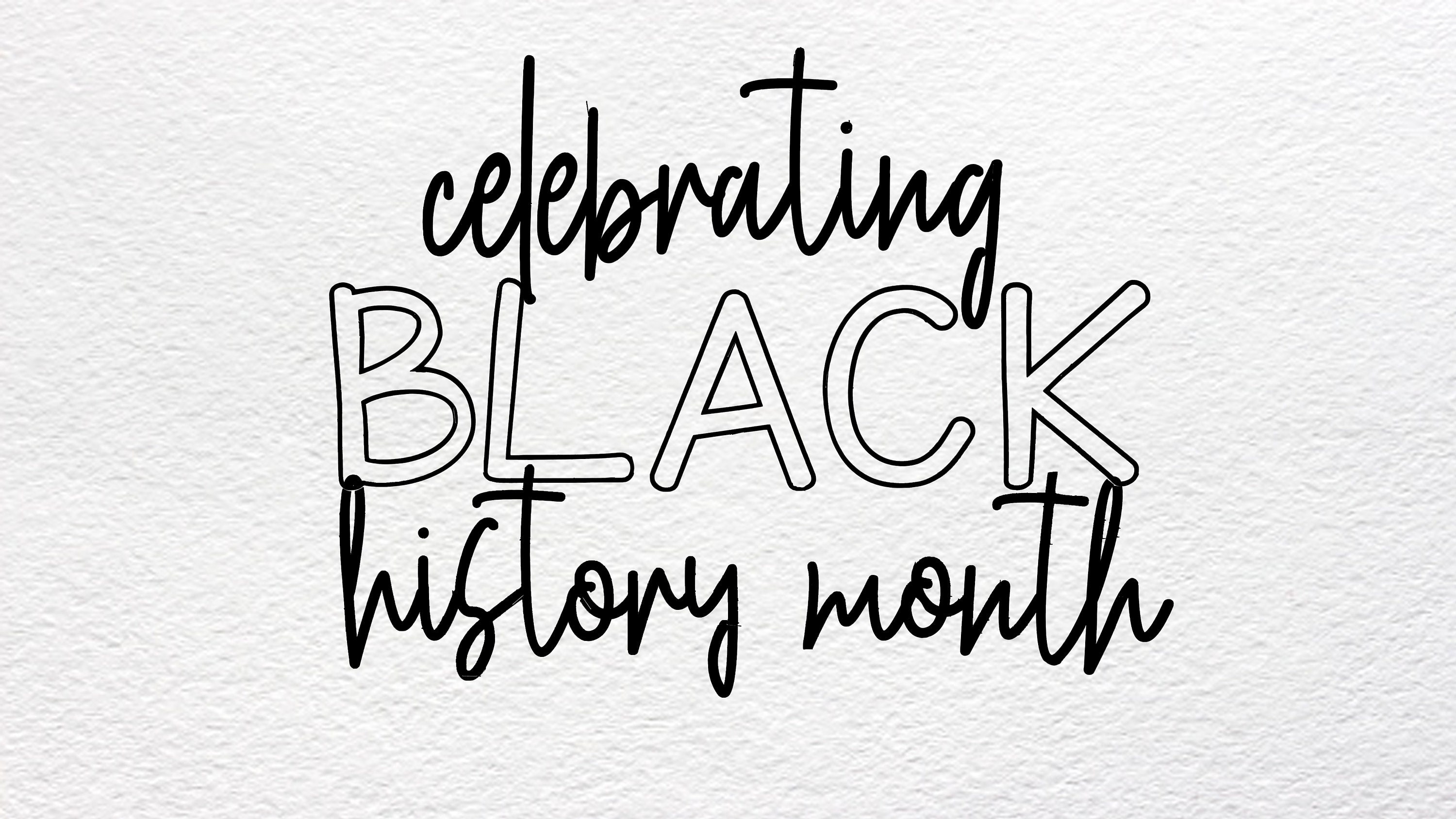 Celebrating Black History Month - Classroom Bulletin Board Die Cut ...