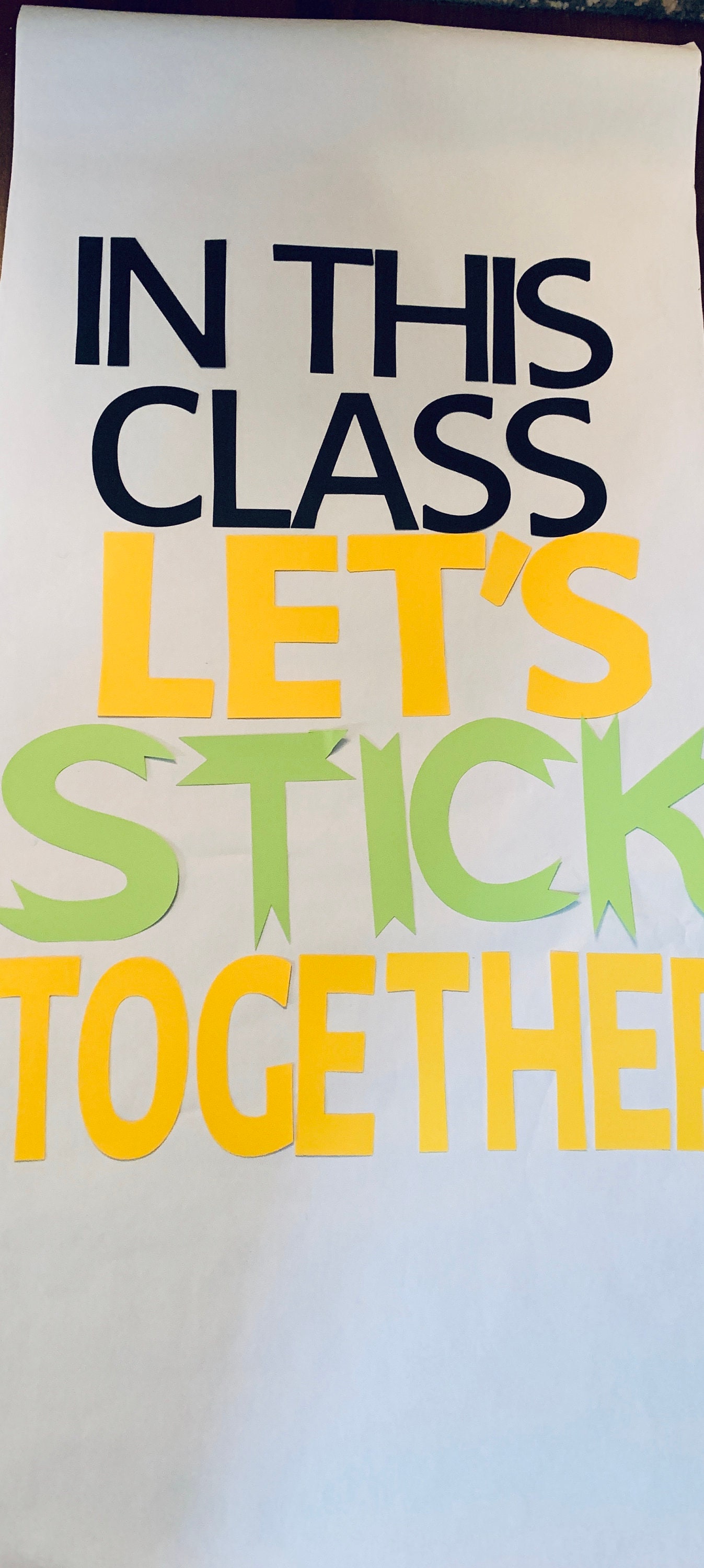 Bulletin Board or Door Decor Die Cut Cardstock Letters for School ...