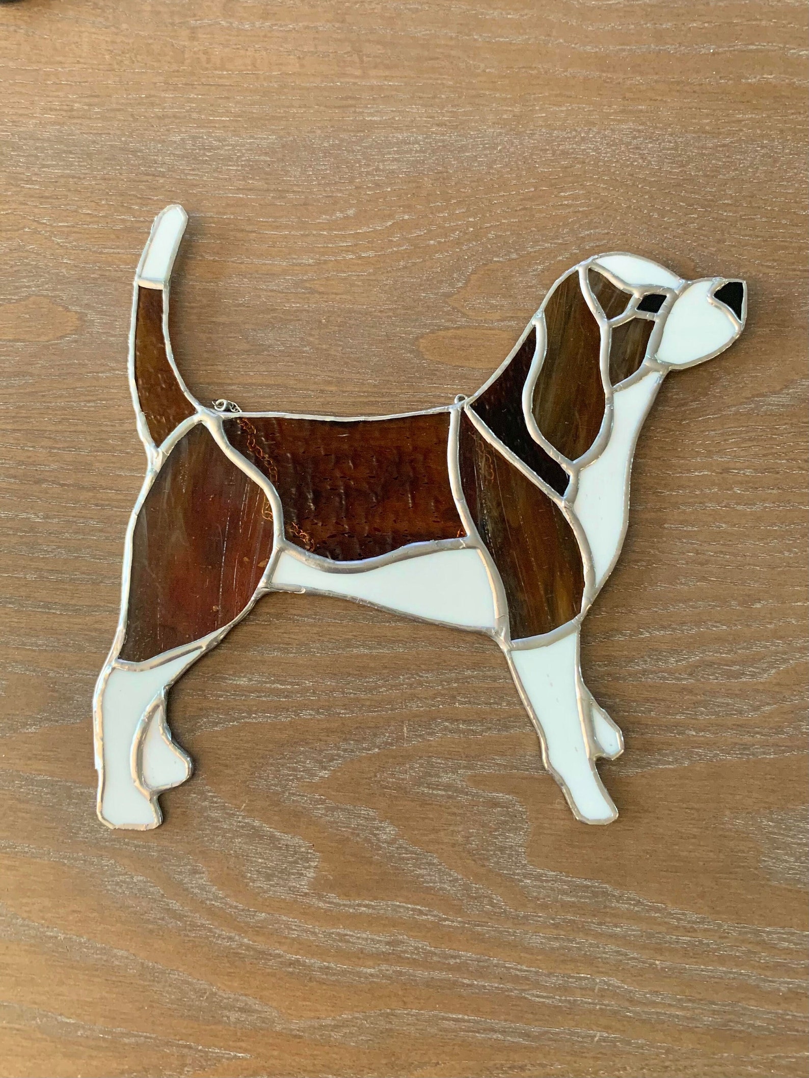 Stained Glass Pattern Beagle digital Download PDF DIY - Etsy