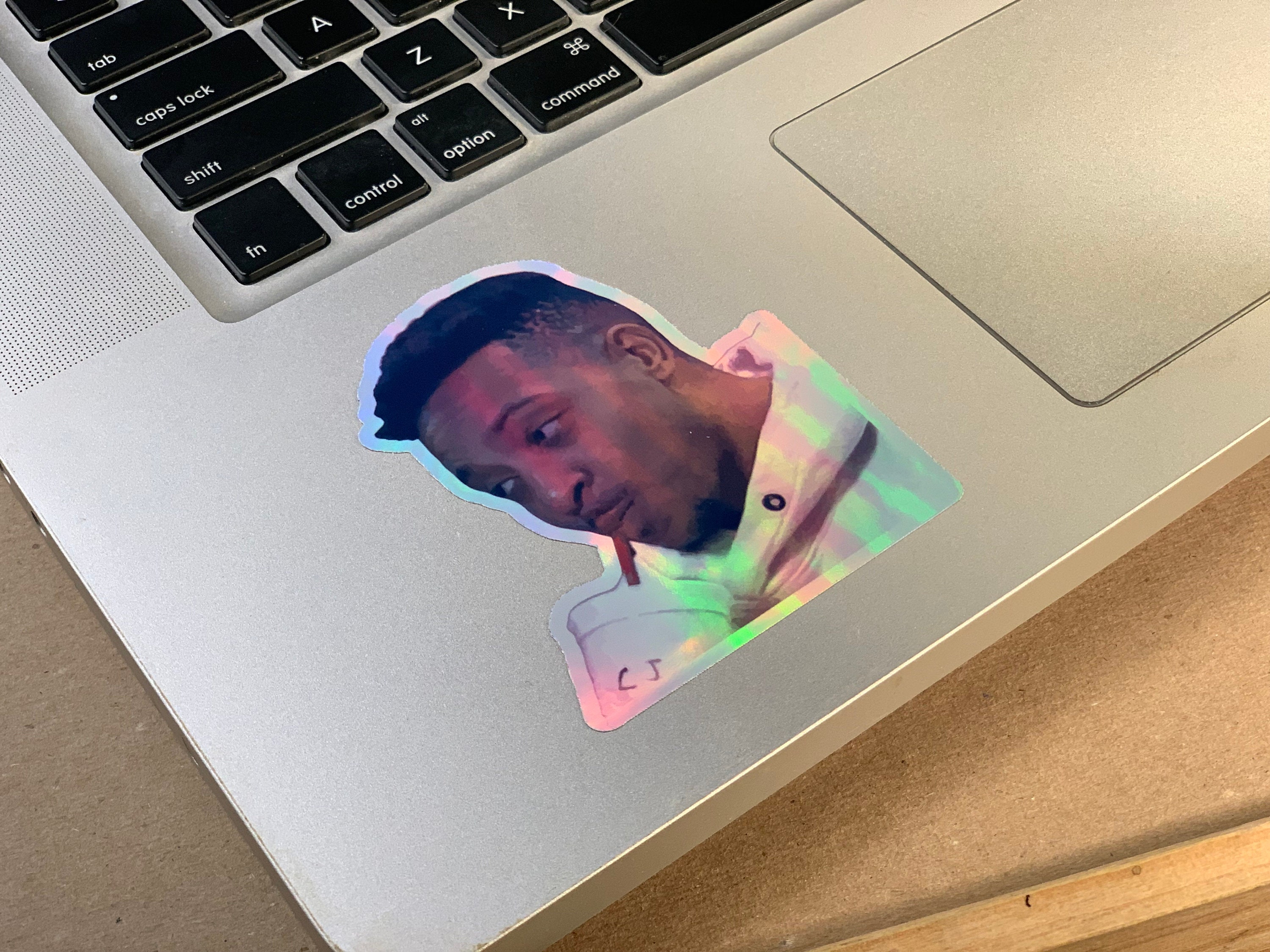Holographic Sassy CJ Mccollum 3J Sticker Funny NBA Meme - Etsy