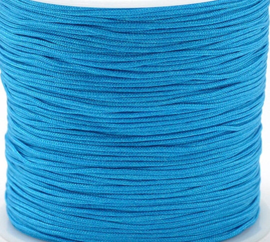 Nylon Thread Macramé 0.5mm Dodger Blue 15m Wound on a Roll - Etsy