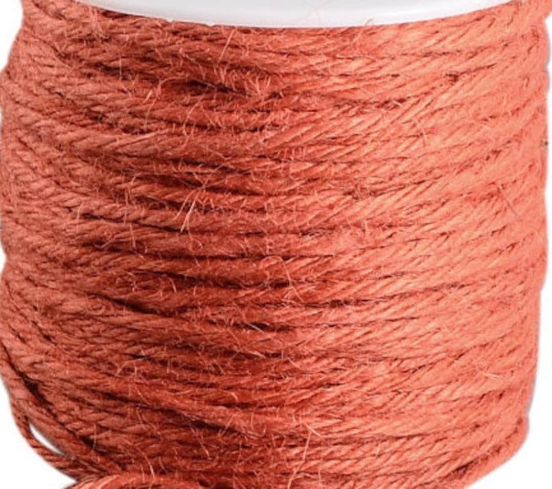 10m Jute Cord 2mm Orange-red Jute Cord Decorative Cord Handicrafts ...