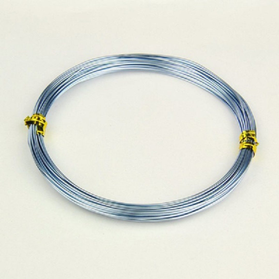 Aluminum Wire 1mm Steel Blue 10m - Etsy