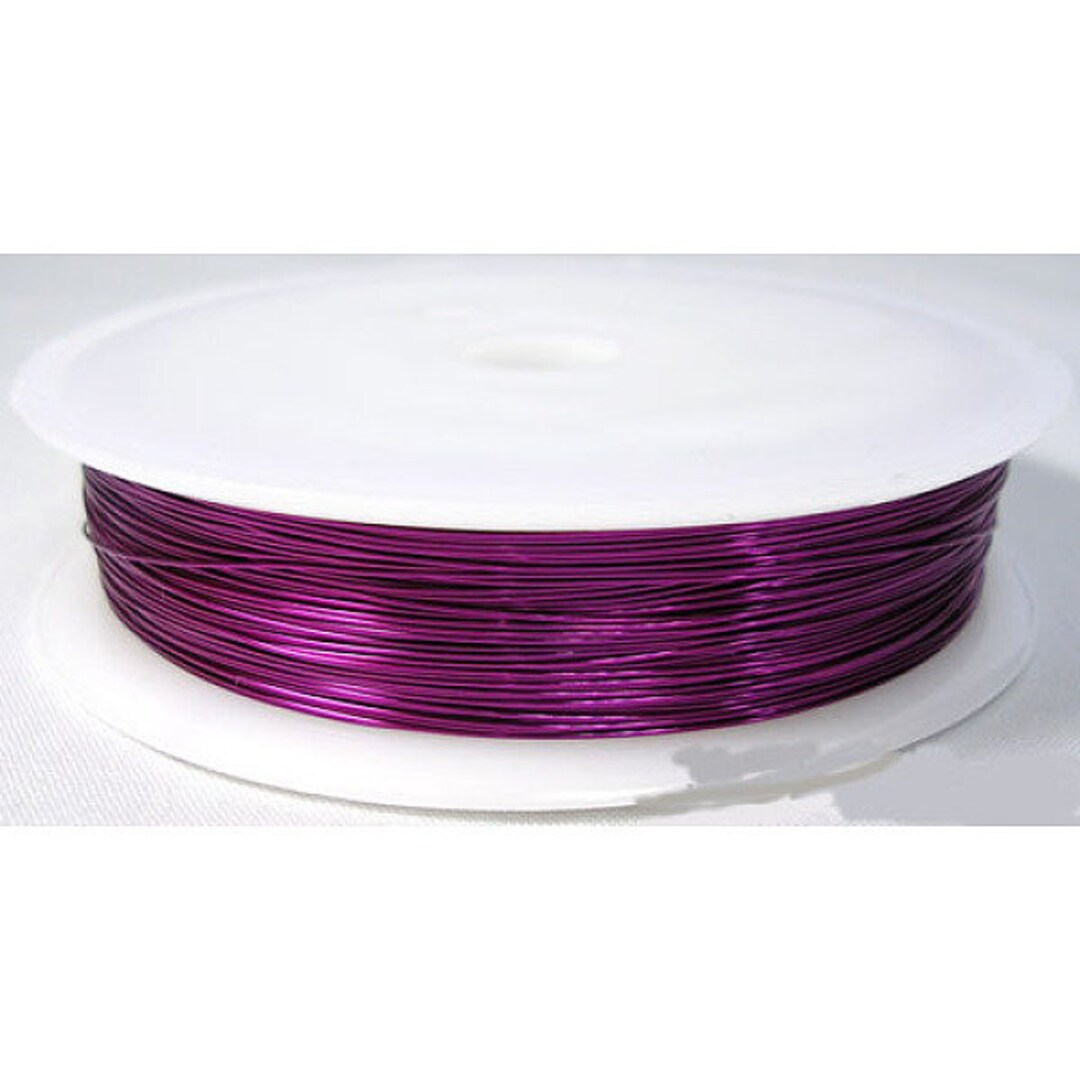 Jewelry Wire 0.2mm Dark Violet 35m Copper 32 Gauge Nickel Free - Etsy