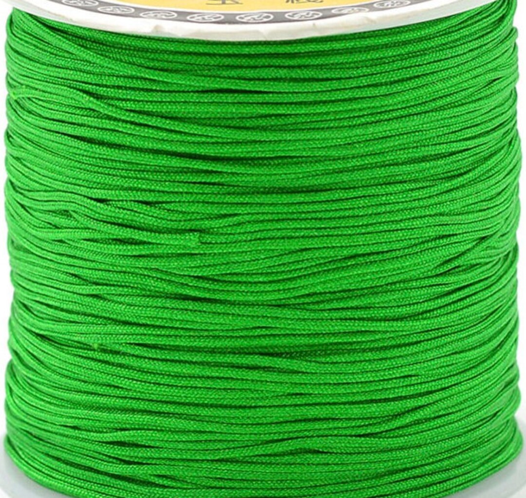 Nylon Thread 0.8mm Green 10m Wound on a Spool - Etsy Israel