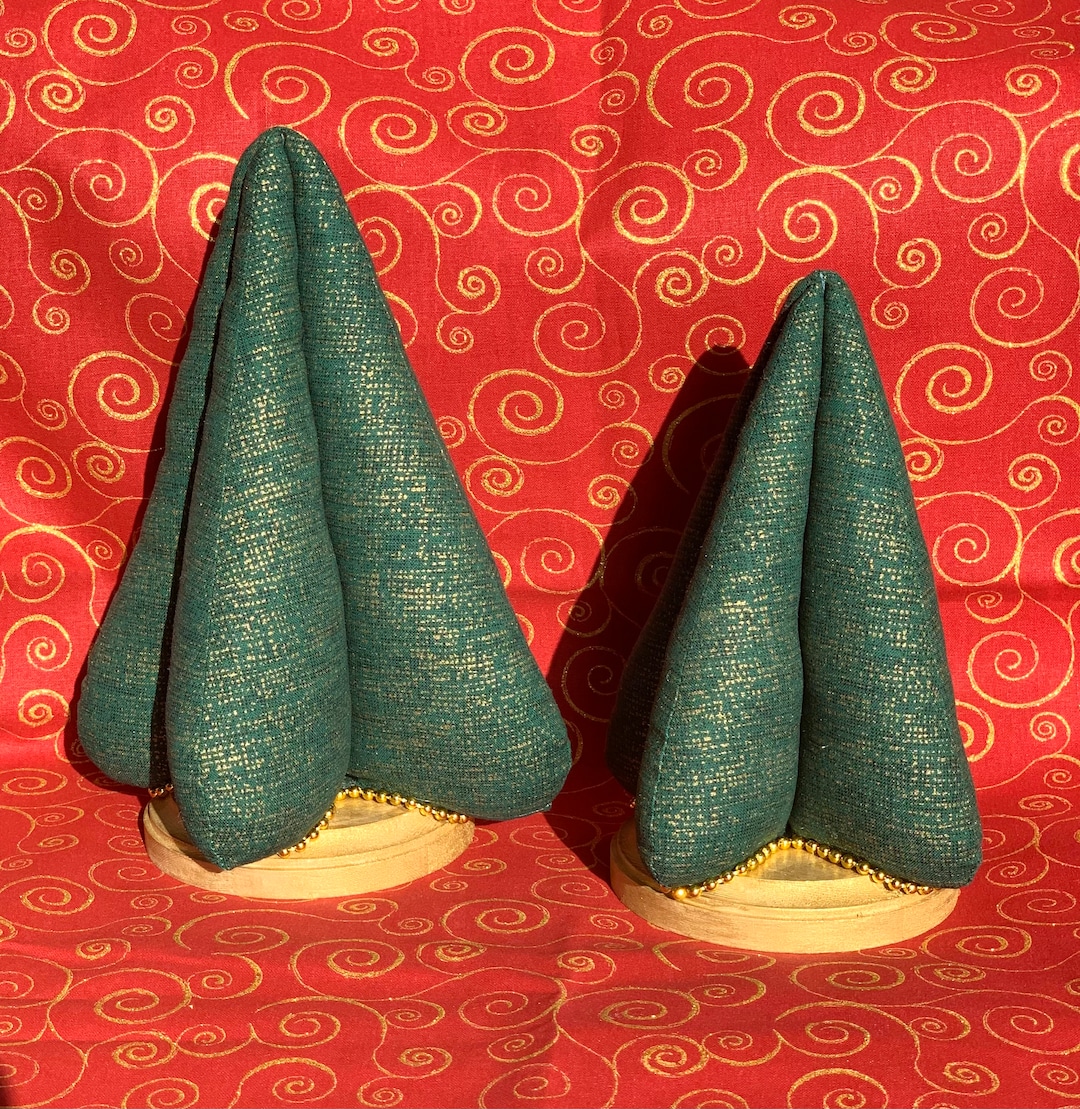 Stuffed Christmas Trees, Puffy Pines Tabletop Trees, Christmas ...