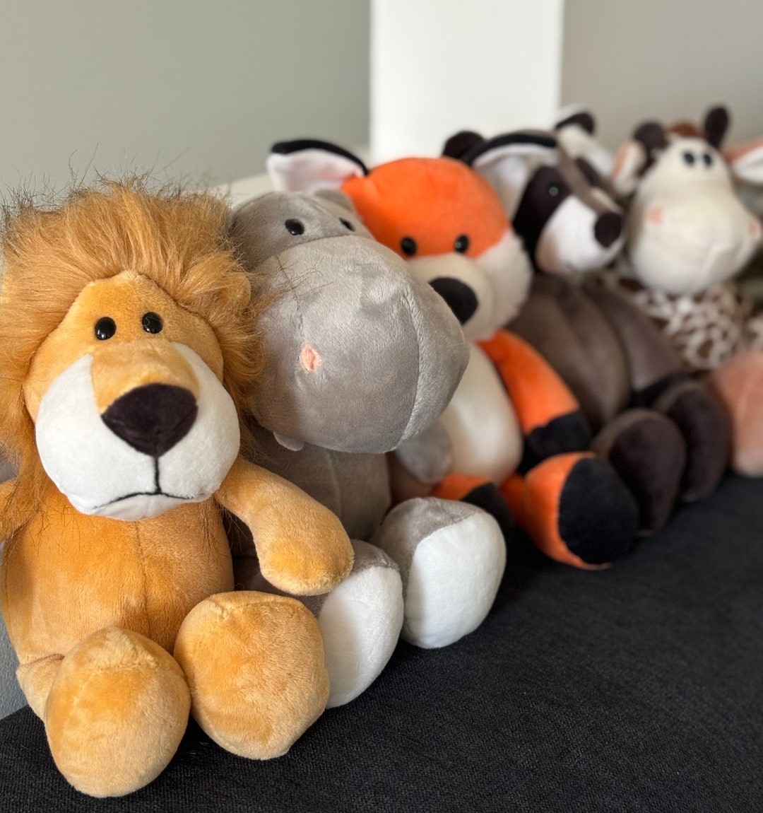 Personalized Plush Animals for Kids, Holidays Gift, Custom Christmas ...