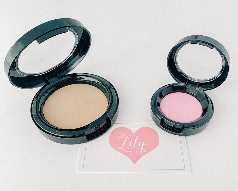 Foundation and Blush Compact - Pretend Makeup - Etsy