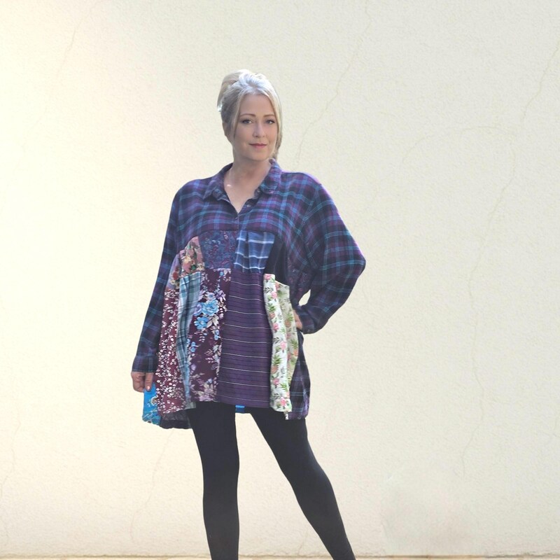 Patchwork Tunic - Etsy
