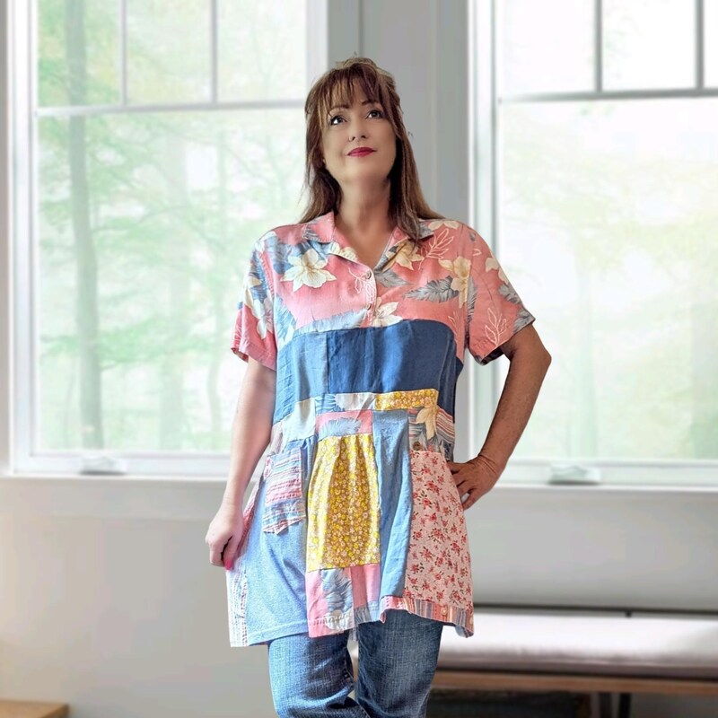 Repurposed Blouse - Etsy