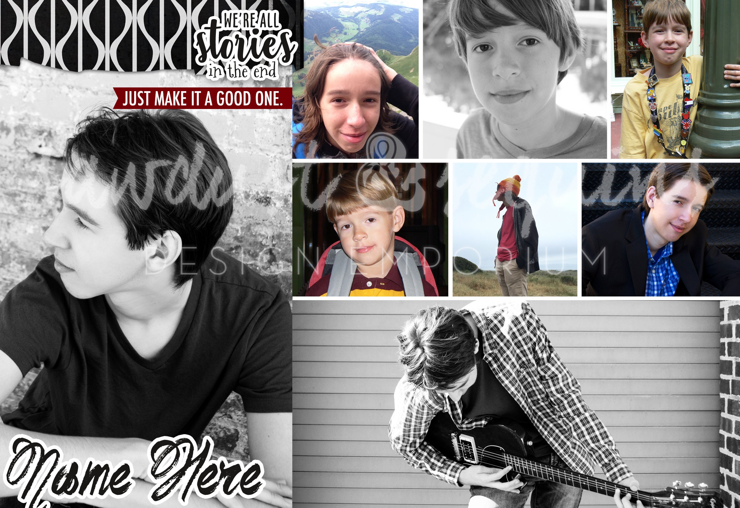 Yearbook Ad dedication Page Half Page Etsy