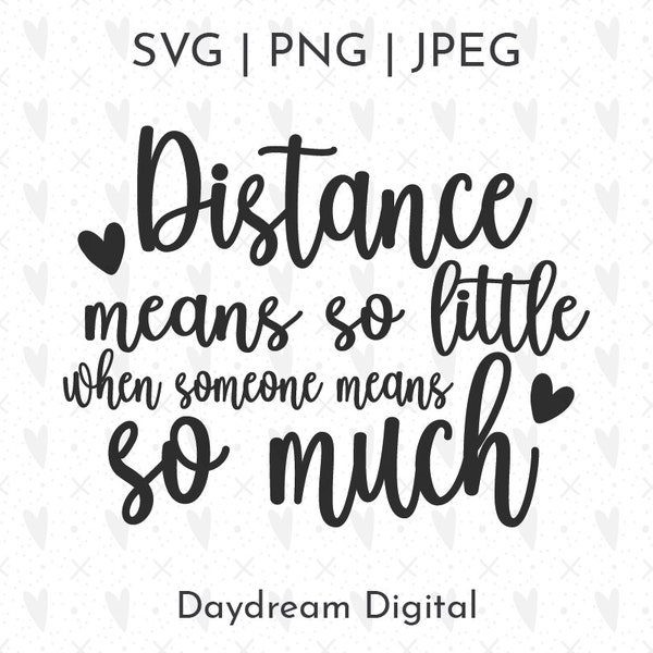 Distance Svg - Etsy