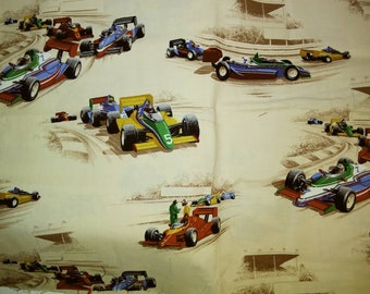 Race car fabric | Etsy