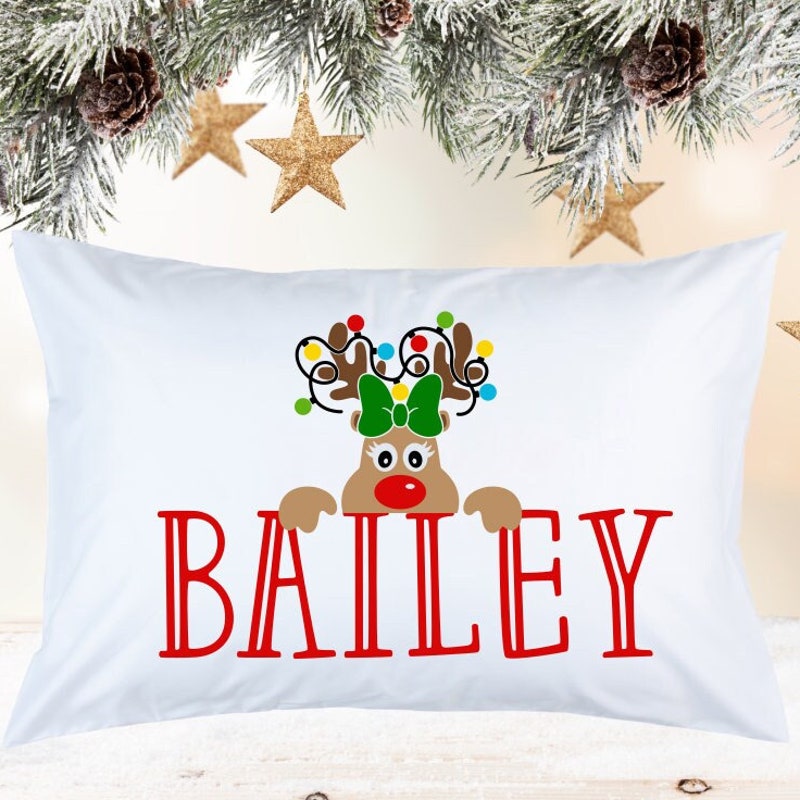 Christmas Pillowcase - Etsy
