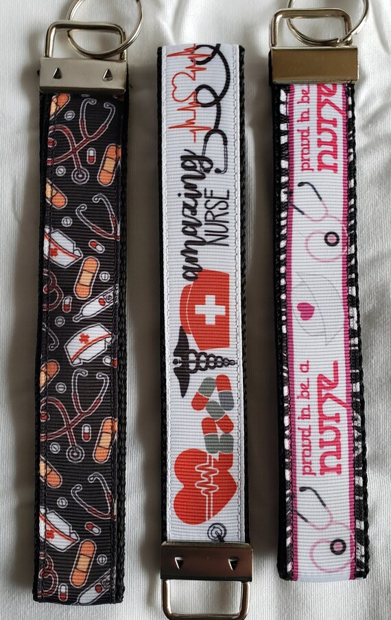Career Key Fobs Nurse EMT Firefighter Teacher - Etsy UK