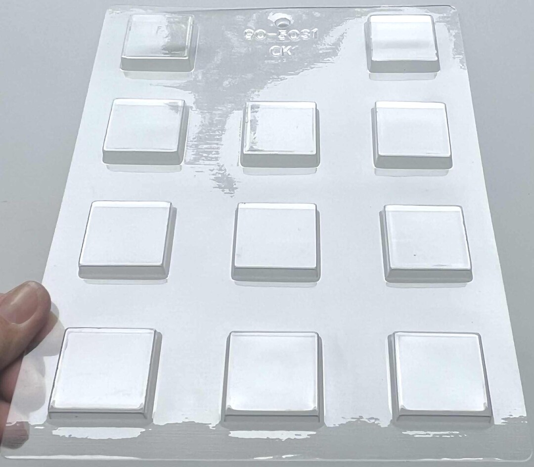Square Mint Chocolate Candy Mold** - Etsy