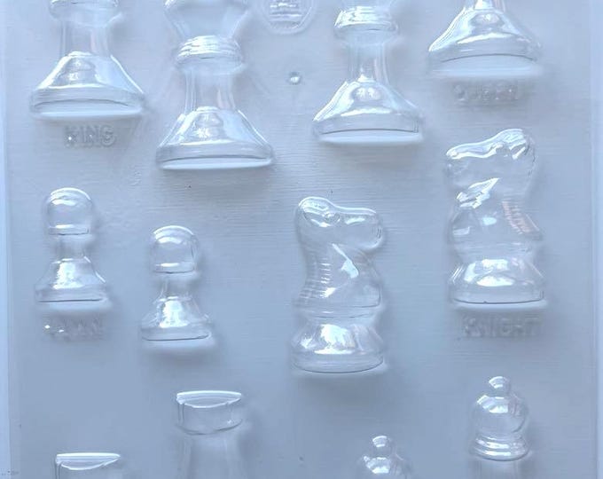 Chess Piece Chocolate Candy Mold Set** - Etsy