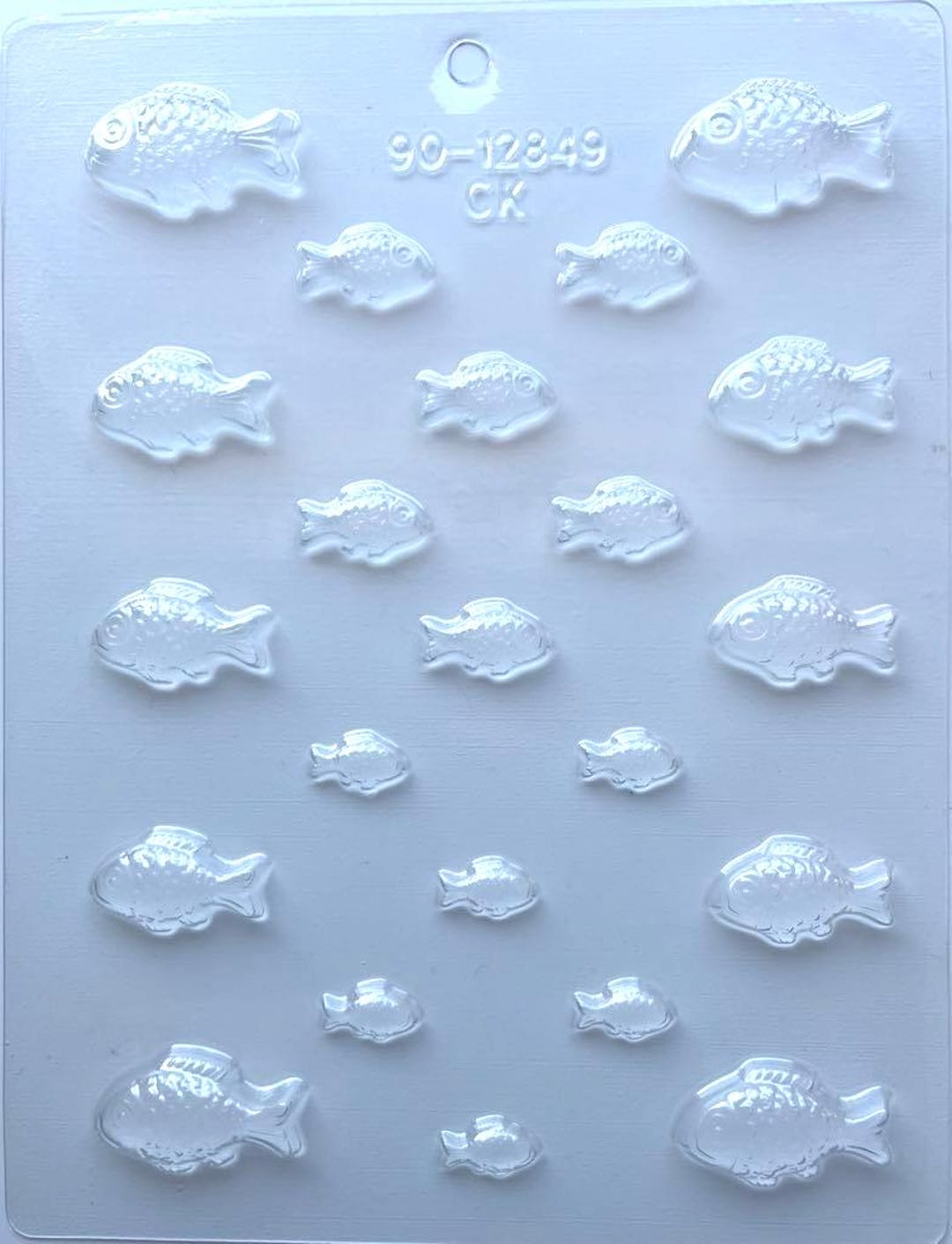 Fish in 4 Sizes Chocolate Candy Mold- Bite Size** - Etsy