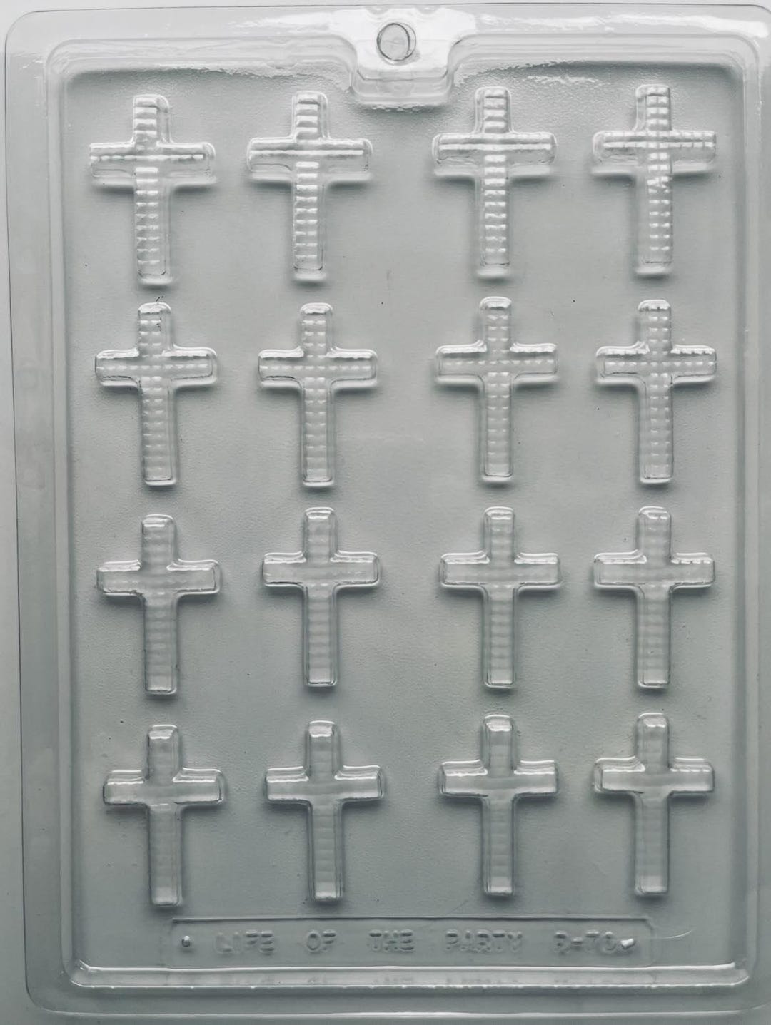 Easter Cross Chocolate Candy Mold - Textured - Etsy