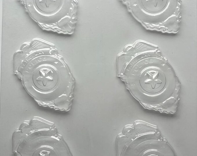 Police Badge Chocolate Candy Mold** - Etsy