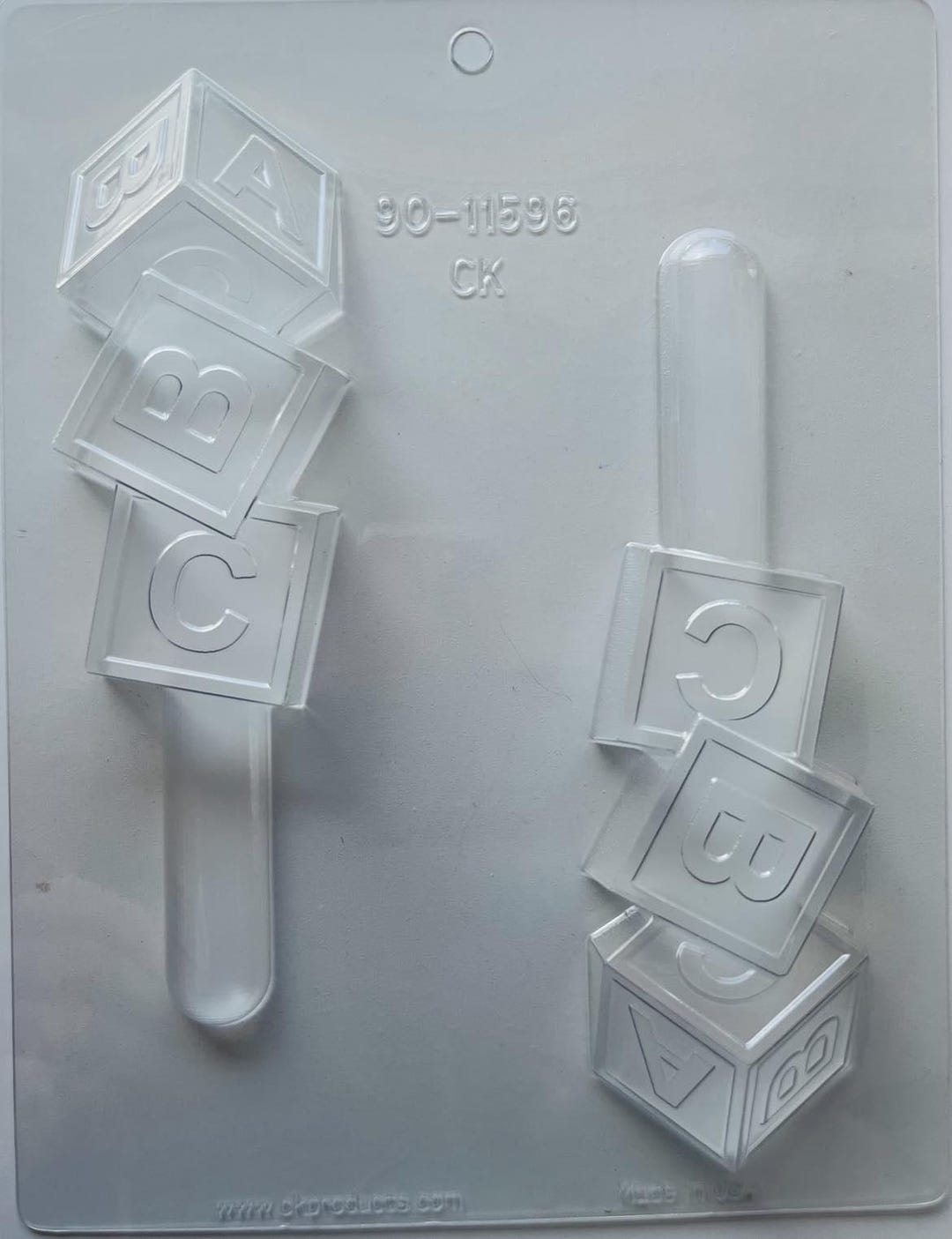 ABC Baby Blocks Pretzel Chocolate Candy Mold** - Etsy