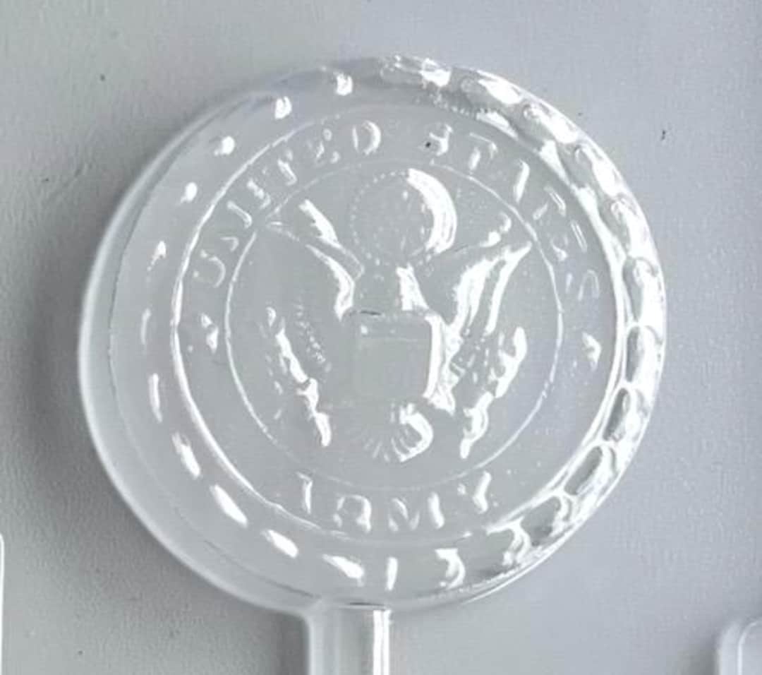 U.S. Army Insignia Chocolate Candy Sucker Mold - Etsy