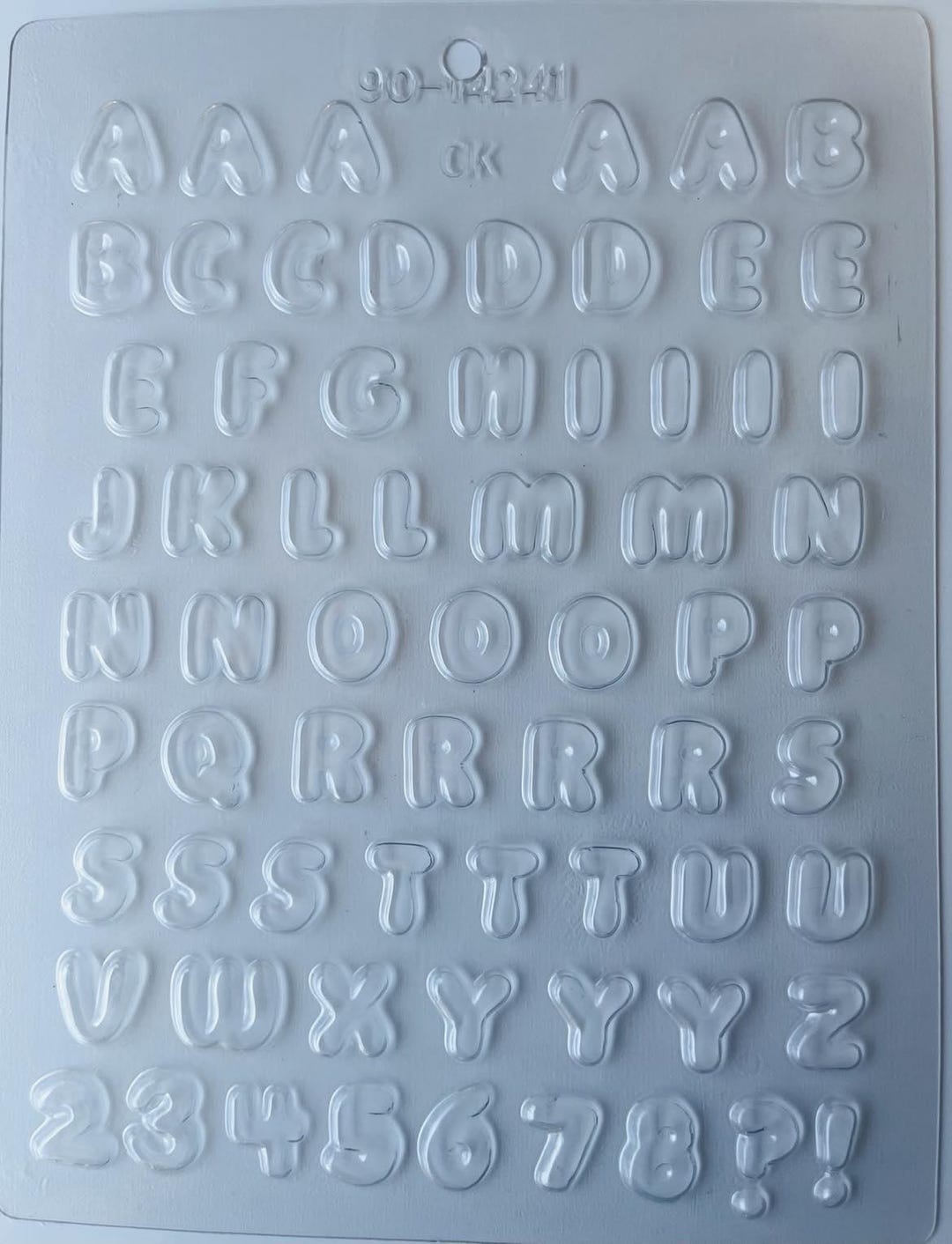 Chocolate Candy Mold - Alphabet Chocolate Mold** - Etsy