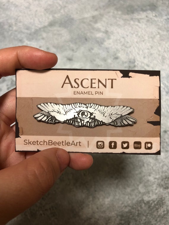 Biblically Accurate Angel Antiqued Hard Enamel Pin 2.5 Inch - Etsy