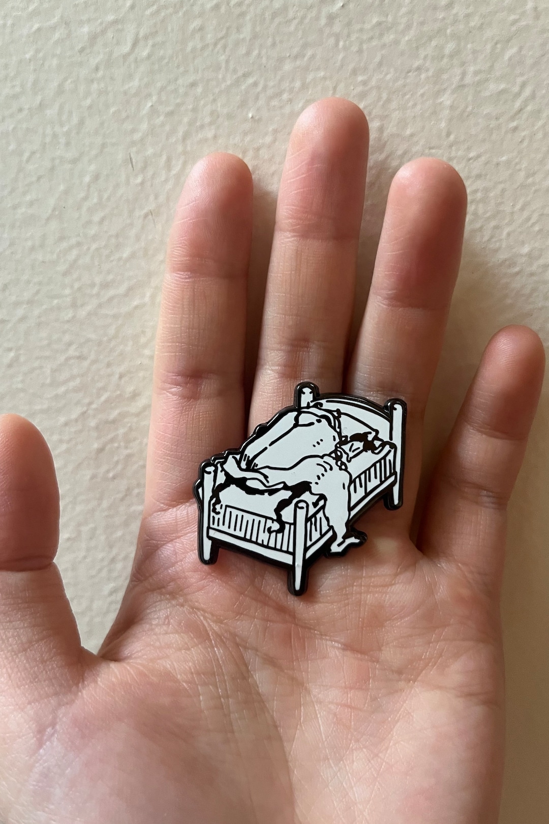 1.5" Pin || A-GRADE || Kafka Beetle Bug in Bed Hard Enamel Pin || Lapel ...
