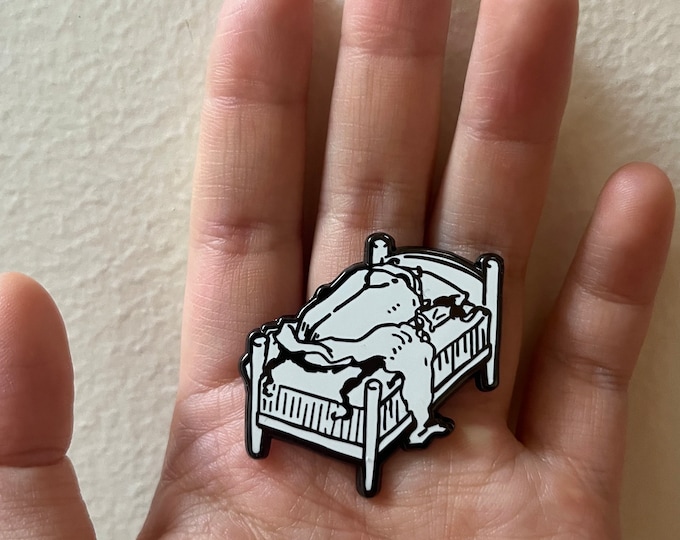 1.5" Pin || A-GRADE || Kafka Beetle Bug in Bed Hard Enamel Pin || Lapel ...