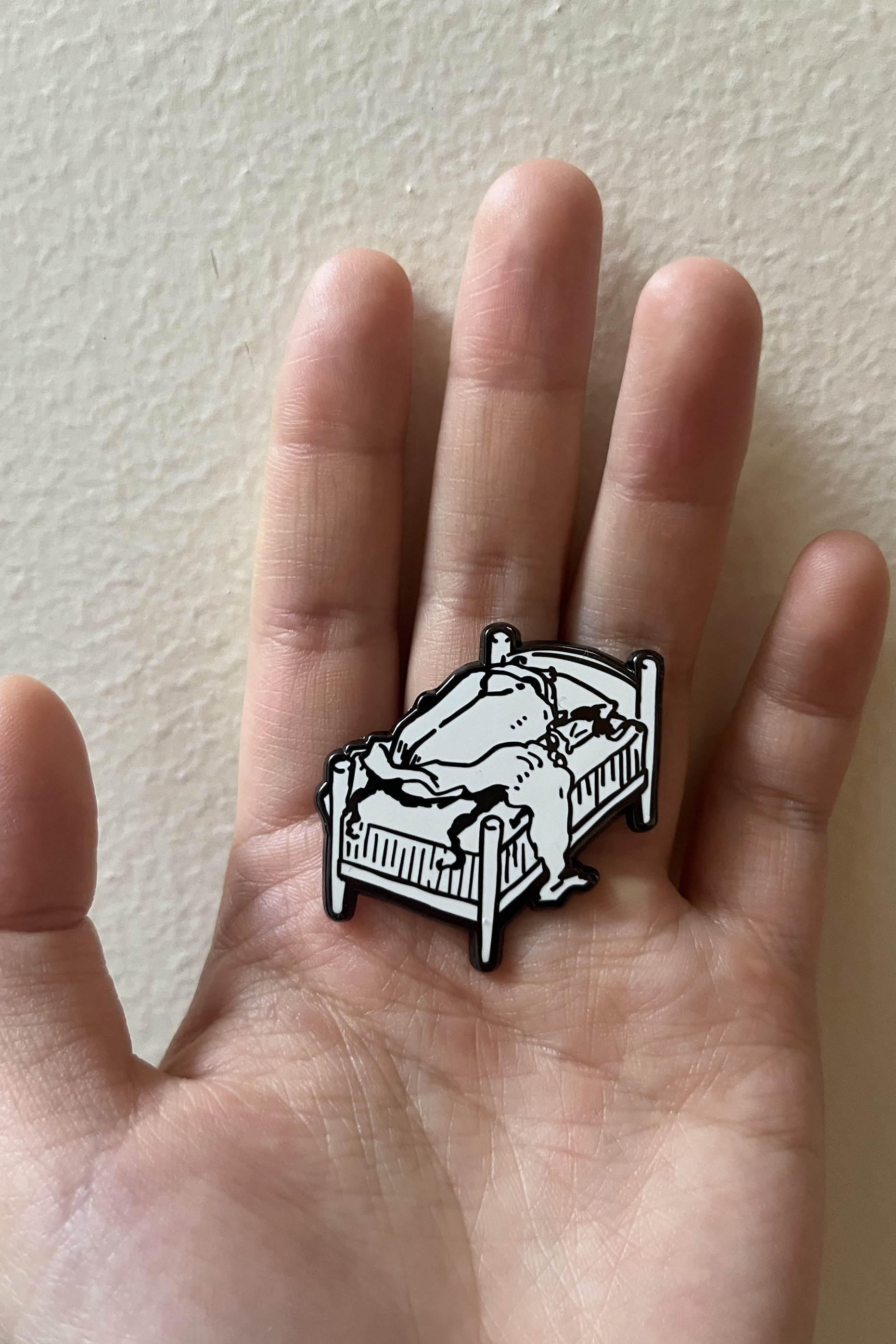 1.5" Pin || A-GRADE || Kafka Beetle Bug in Bed Hard Enamel Pin || Lapel ...