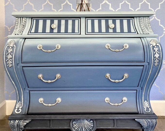 Elegant Bombe Chest - Etsy