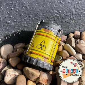 Glowing Nuclear Reactor Electric Fuel Atomic Lantern Fallout Fusion ...