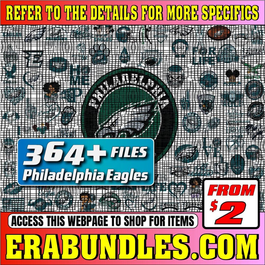 364 Files Philadelphia-eagles Team Bundles Svg, Philadelphia-eagles Svg ...