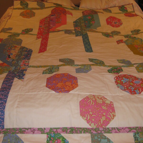 Parrot Quilt Pattern - Etsy