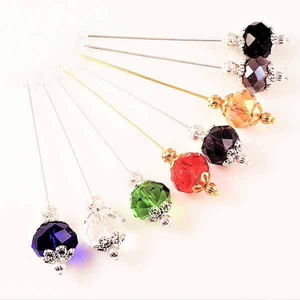 Decorative Straight Pins - Etsy