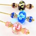 Lampwork & Czech Glass Beaded 3 Inch Stick Pin - Etsy