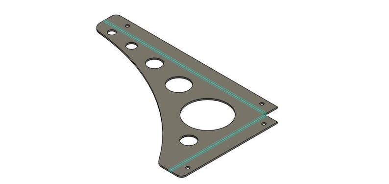 Shelf Bracket DXF File - Etsy