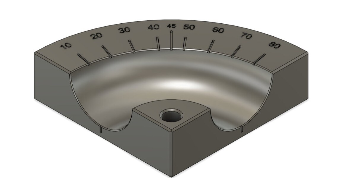 3d Print File for 44.5mmod and 51mm Radius Elbow Marking Fixture. - Etsy