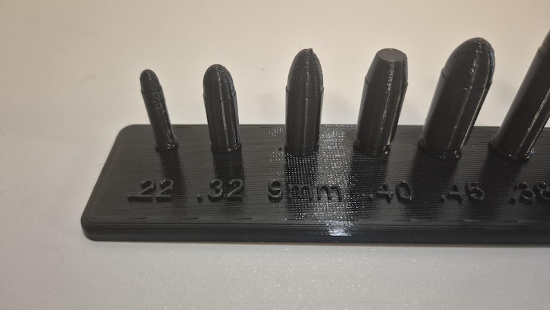 Hand Gun Bullet 3d Print True Size Education Replica Display Stl File ...