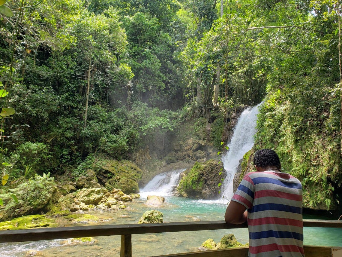 Beautiful Scenery of Ys Falls Photography - Etsy