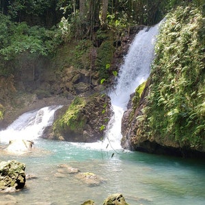 Beautiful Scenery of Ys Falls Photography - Etsy