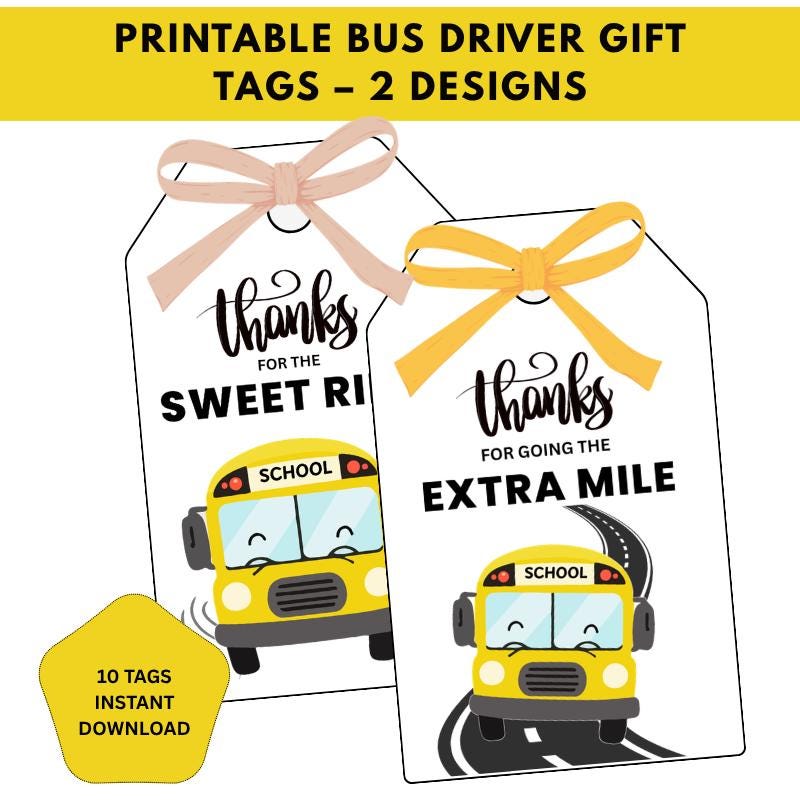 Bus Drivers Appreciation Gifts - 60+ Gift Ideas for 2026