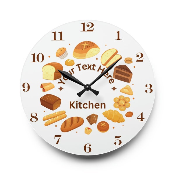 Kitchen Clock - Etsy