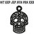 Skull Qr-code Embroidery Design 5 SIZES QR Stitch Embroidery Pattern - Etsy