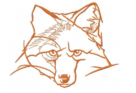 Bear Embroidery Design Contour Stitch Embroidery Pattern | Etsy