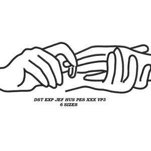 Engagement Machine Embroidery Design 6 Sizes Contour - Etsy